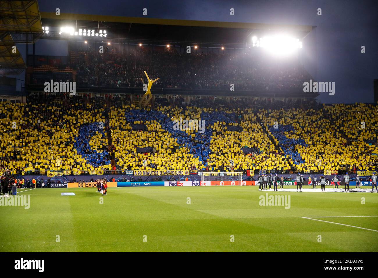 Stadium during the UEFA Champions League Semi Final Leg Two match ...