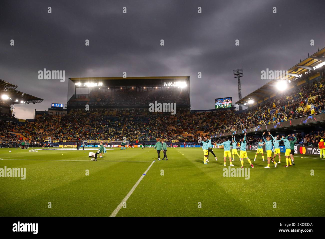 Stadium during the UEFA Champions League Semi Final Leg Two match ...