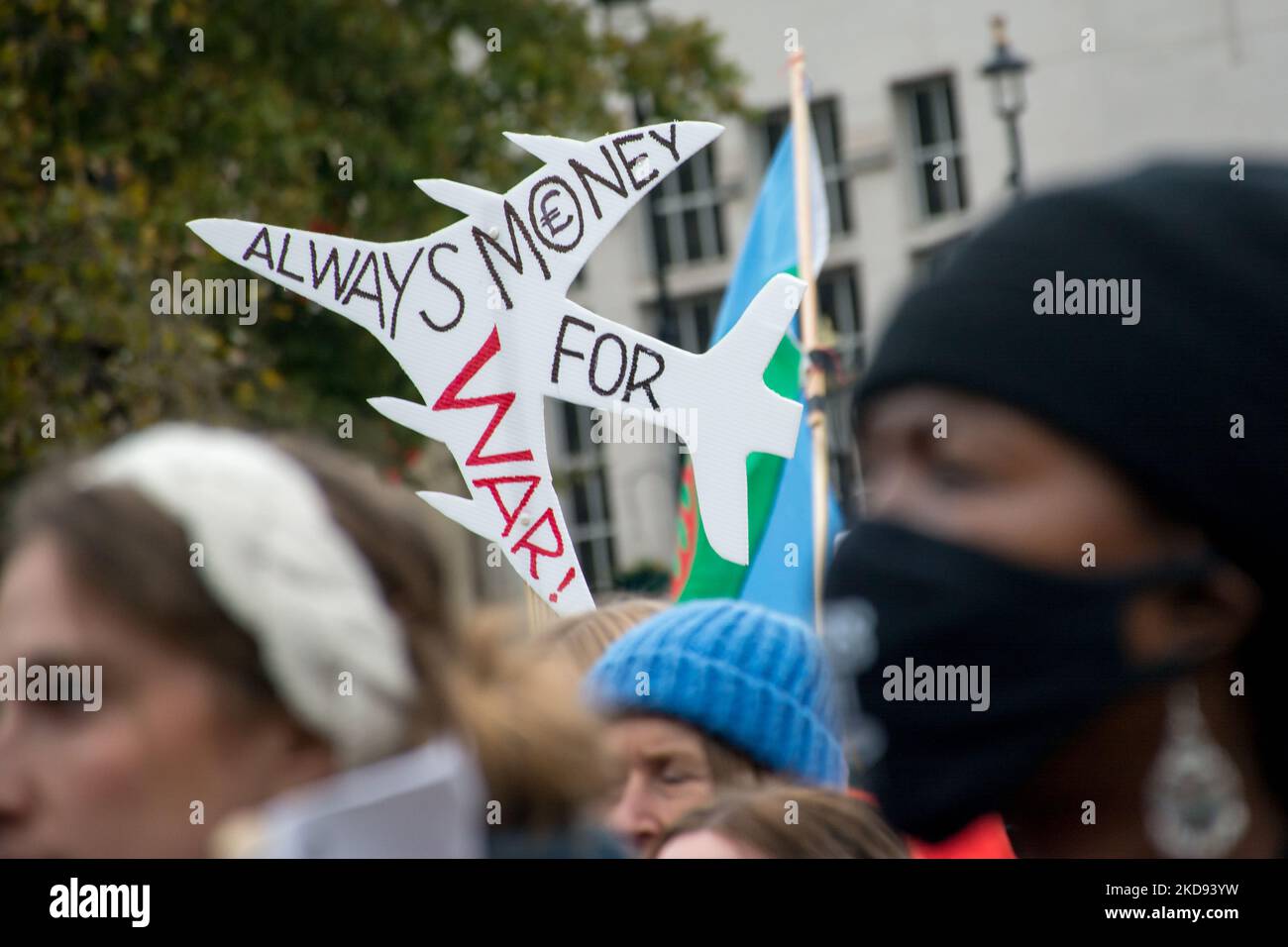 Trafalgar square, London, UK. 5th November 2022. Thousands rally in ...