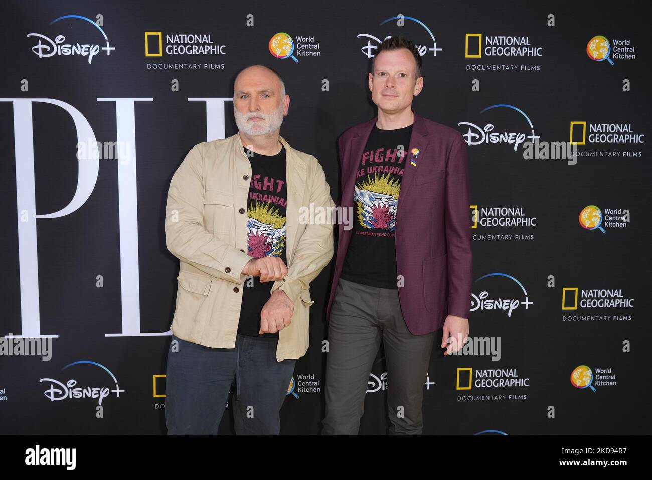 NEW YORK, NEW YORK - MAY 03: Jose Andres and Nathan Mook attend ...