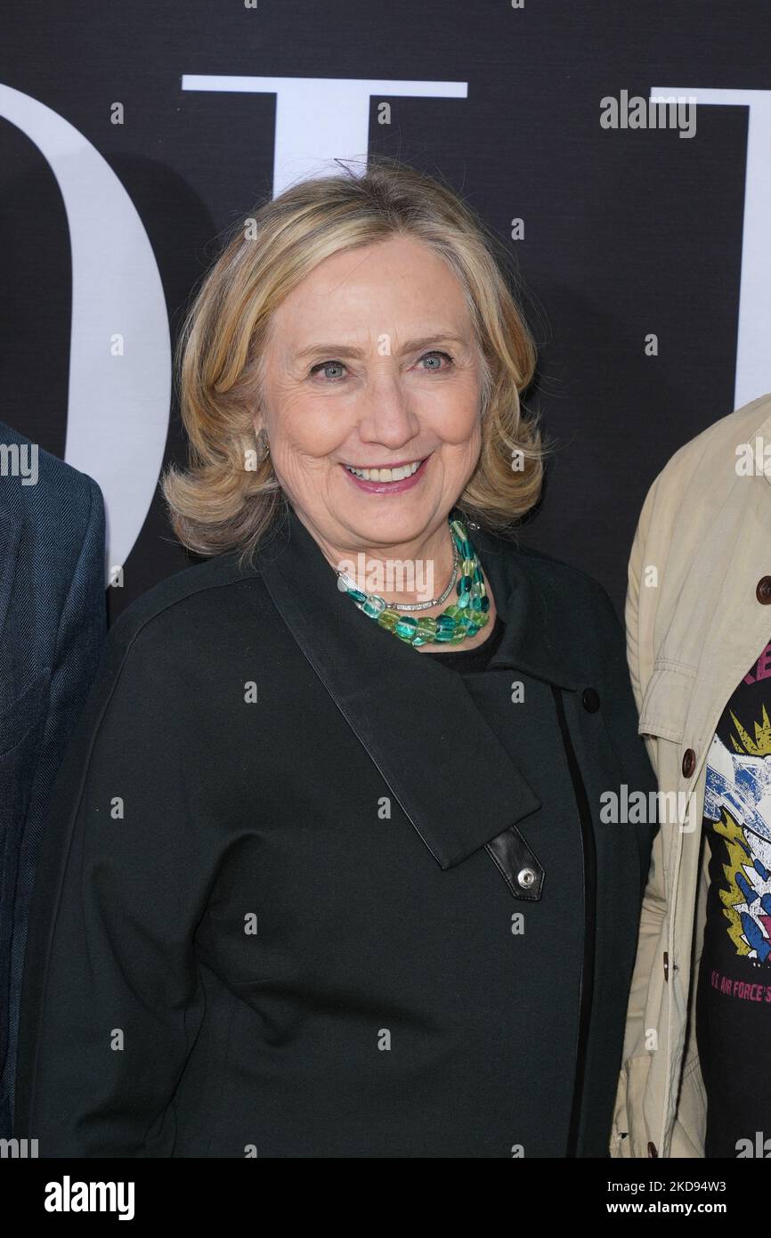 NEW YORK, NEW YORK - MAY 03: Hillary Clinton attend National Geographic ...