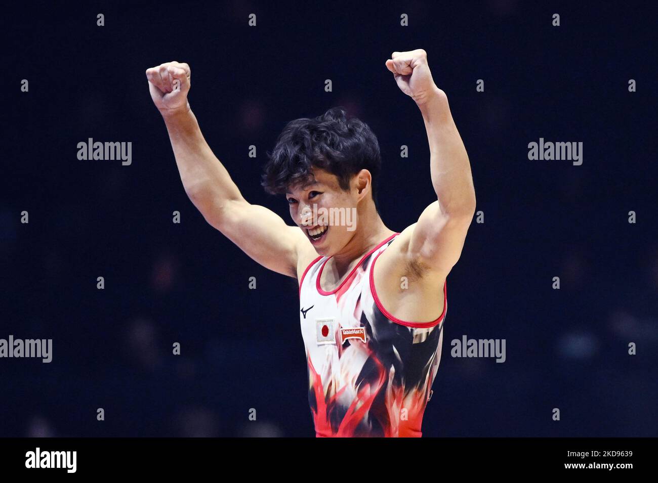 Liverpool, UK. 05th Nov, 2022. Gymnastics: World Championship, men, floor, decisions at M&S Bank ...