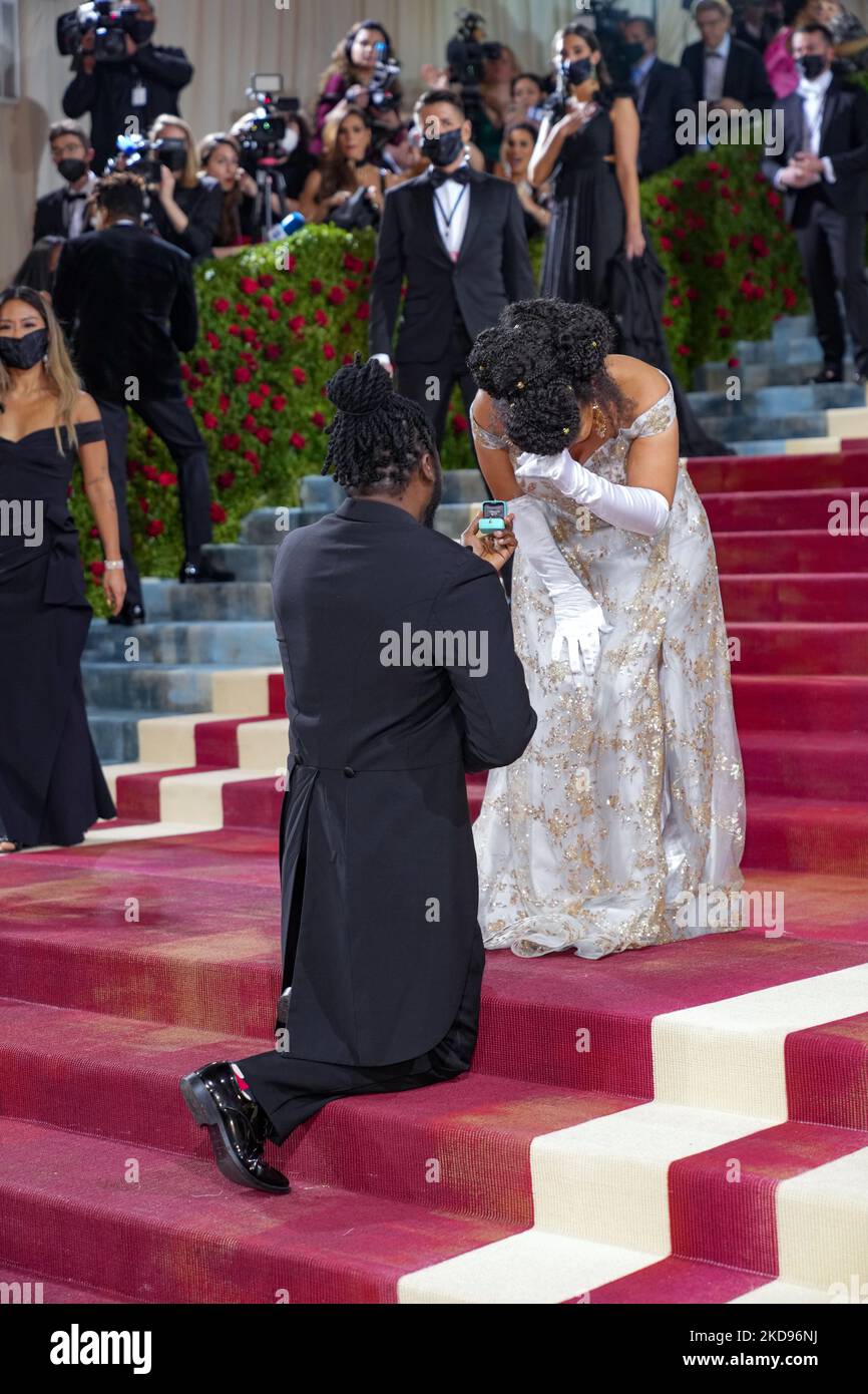 NEW YORK, NEW YORK - MAY 02: Bobby Digi Olisa and Laurie Cumbo attend ...