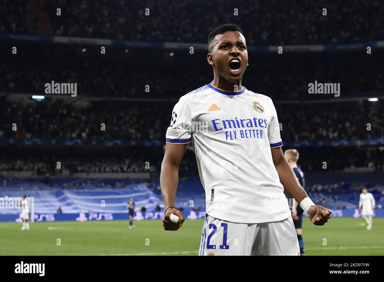 Rodrygo of Real Madrid during the UEFA Champions League Semi Final Leg ...