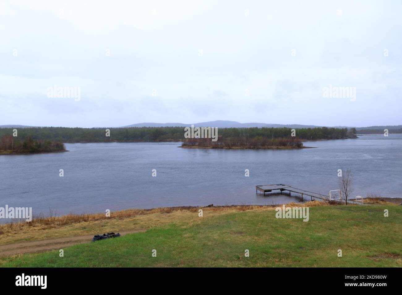 Lake inari in finnish lapland hi-res stock photography and images - Alamy