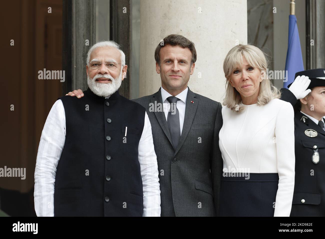 Wife brigitte macron hi-res stock photography and images - Alamy