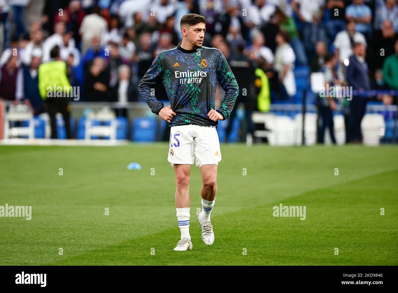 Federico Valverde of Real Madrid during the UEFA Champions League Semi ...