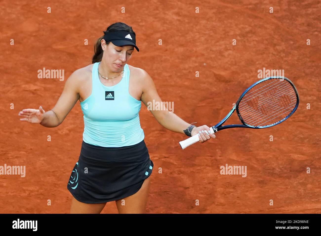 Jessica Pegula of United States plays in their quarter final match ...
