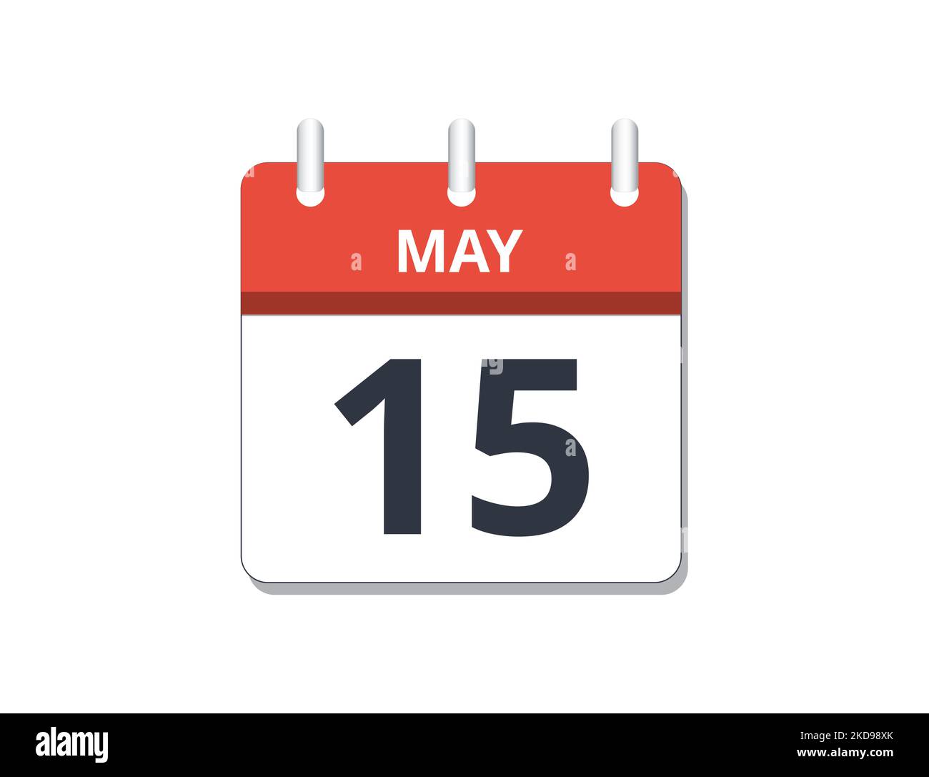 May 15th calendar icon vector. Concept of schedule, business and tasks ... May 15th calendar icon vector. Concept of schedule, business and tasks ...
