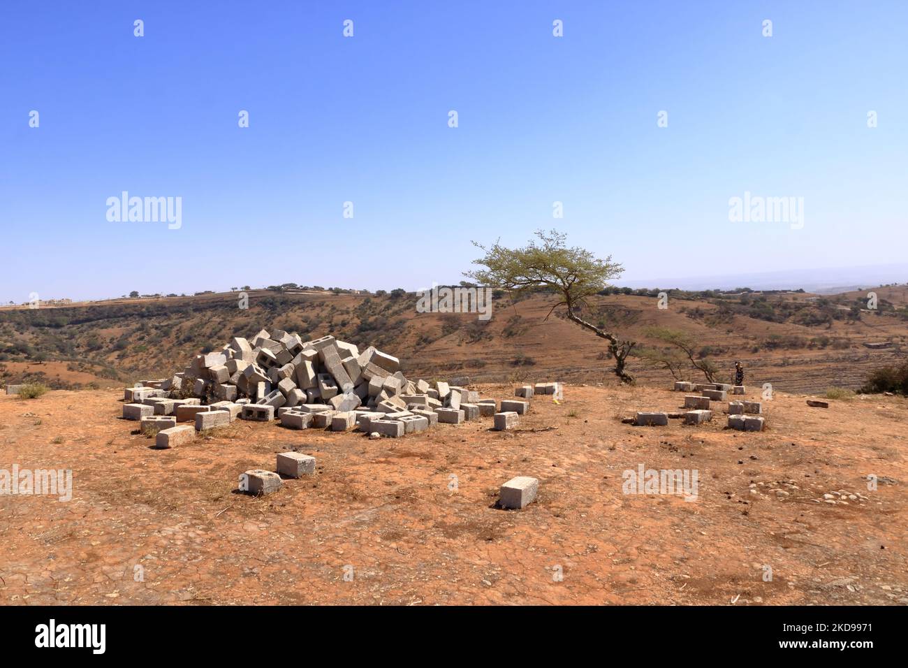 The Dhofar mountain landscape north of salalah in Oman Stock Photo - Alamy