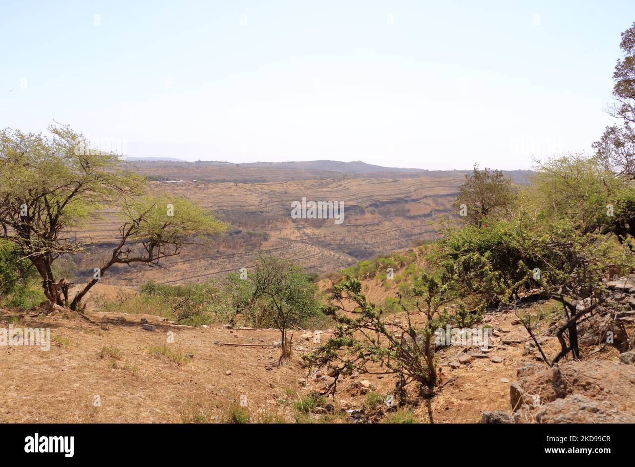 The Dhofar mountain landscape north of salalah in Oman Stock Photo - Alamy