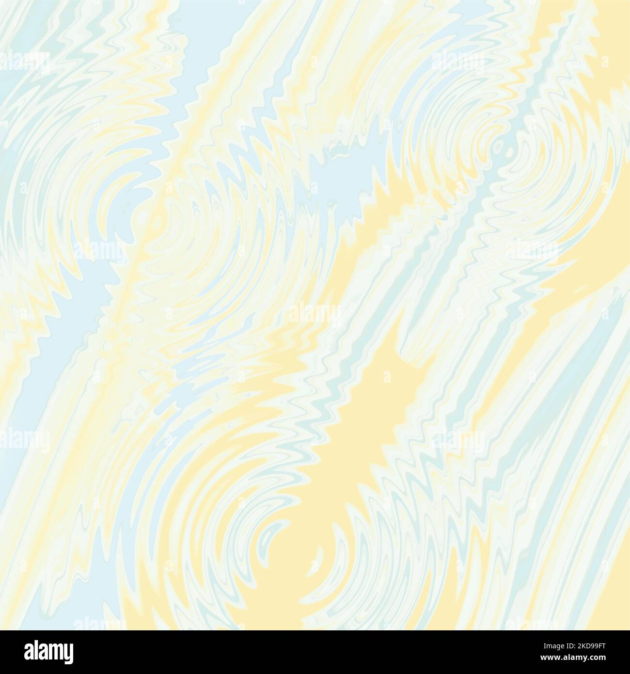 An abstract 2D illustrated background with a ripple effect on yellow ...