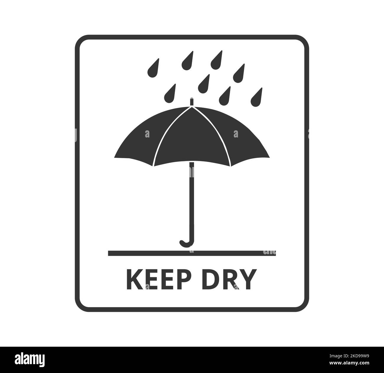 Keep Dry Symbol