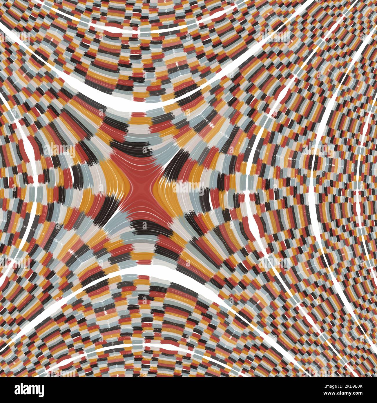 An abstract 2D illustrated background with colorful geometric shapes ...