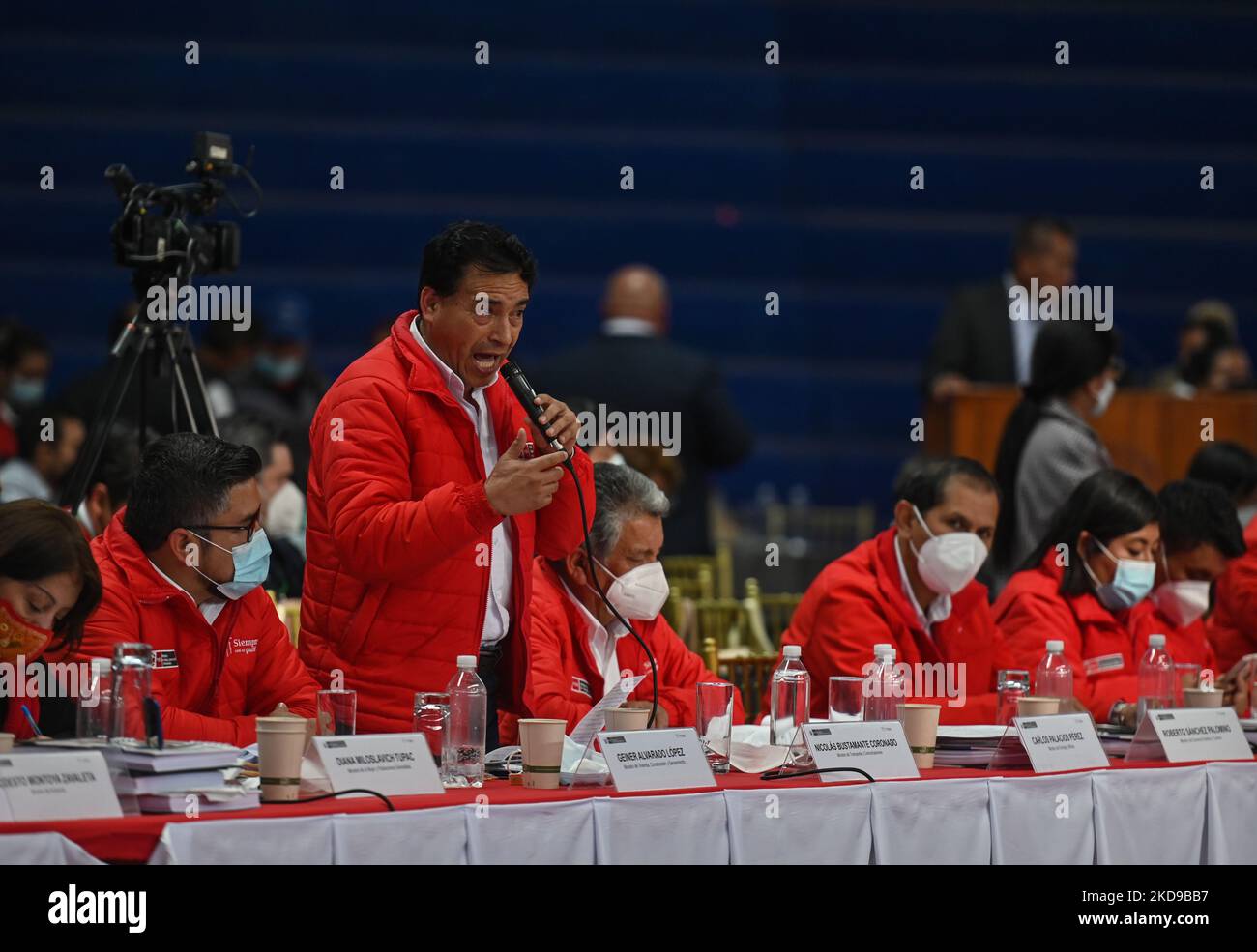 Nicolás Bustamante, Minister of Transport and Communications of Peru ...