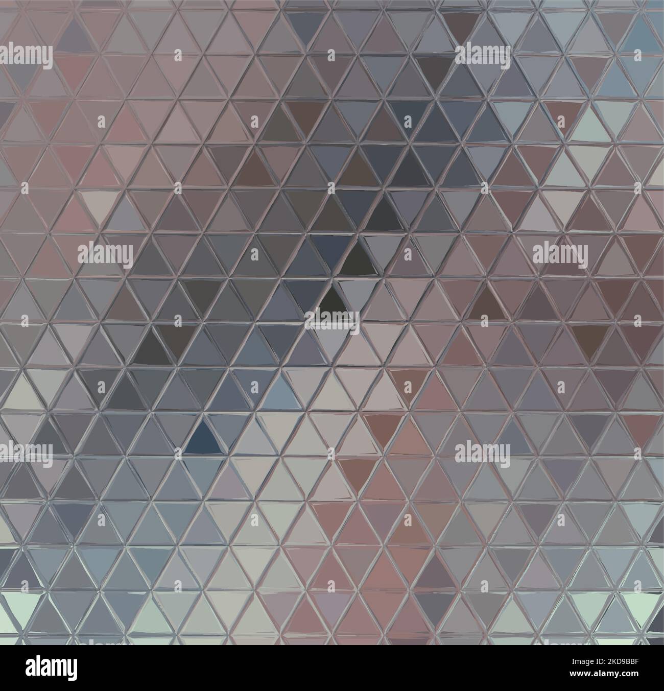 A 2D illustrated background with a triangular pattern of shiny bronze ...