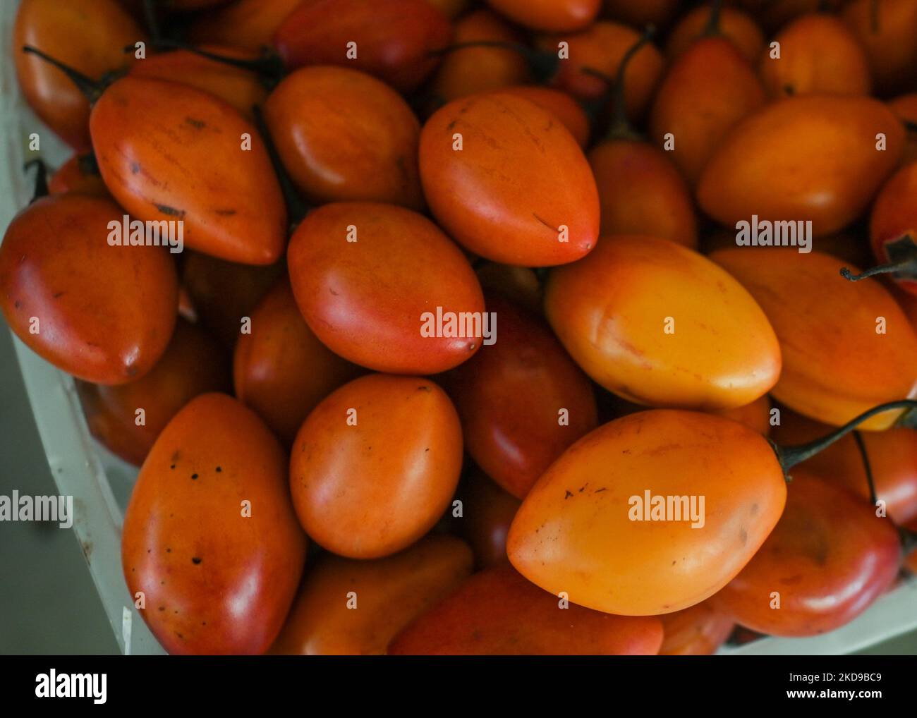 Coconas for sale at the local market in Aguas Calientes. On Wednesday ...