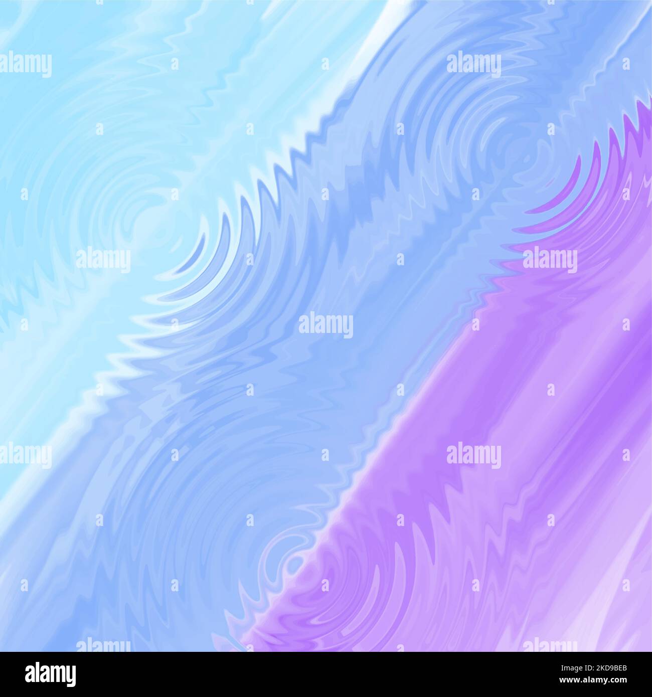An abstract 2D illustrated background with a ripple effect on purple ...