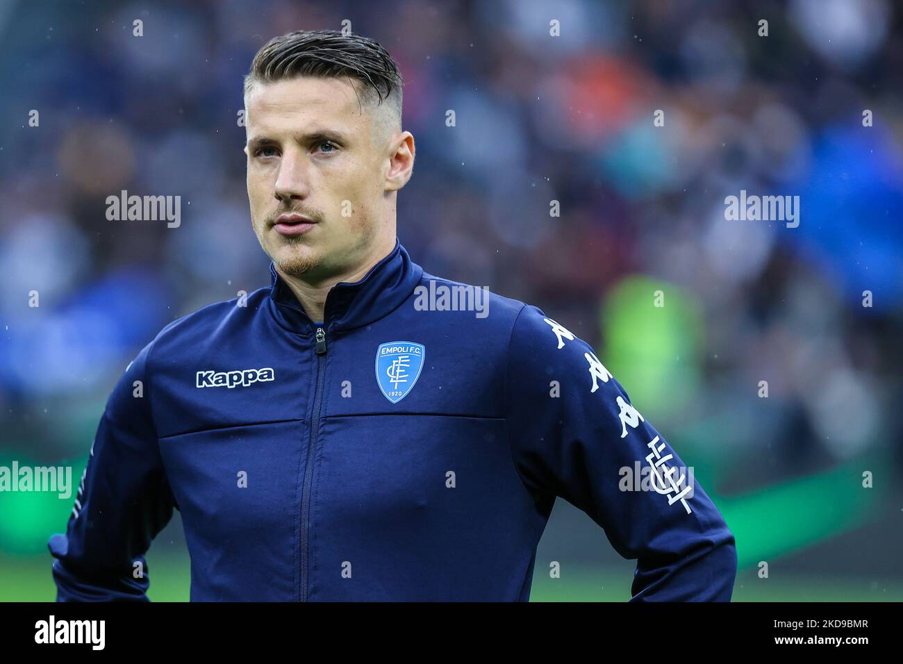 Andrea Pinamonti of Empoli FC looks on during the Serie A 2021/22 ...