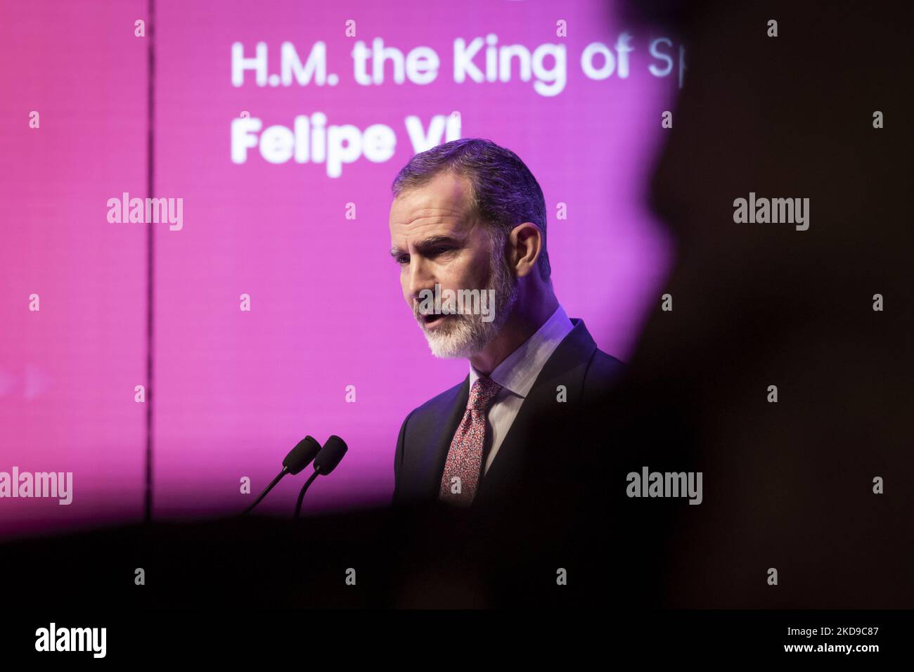 King Felipe VI of Spain attends the closing ceremony of the XV Cotec ...