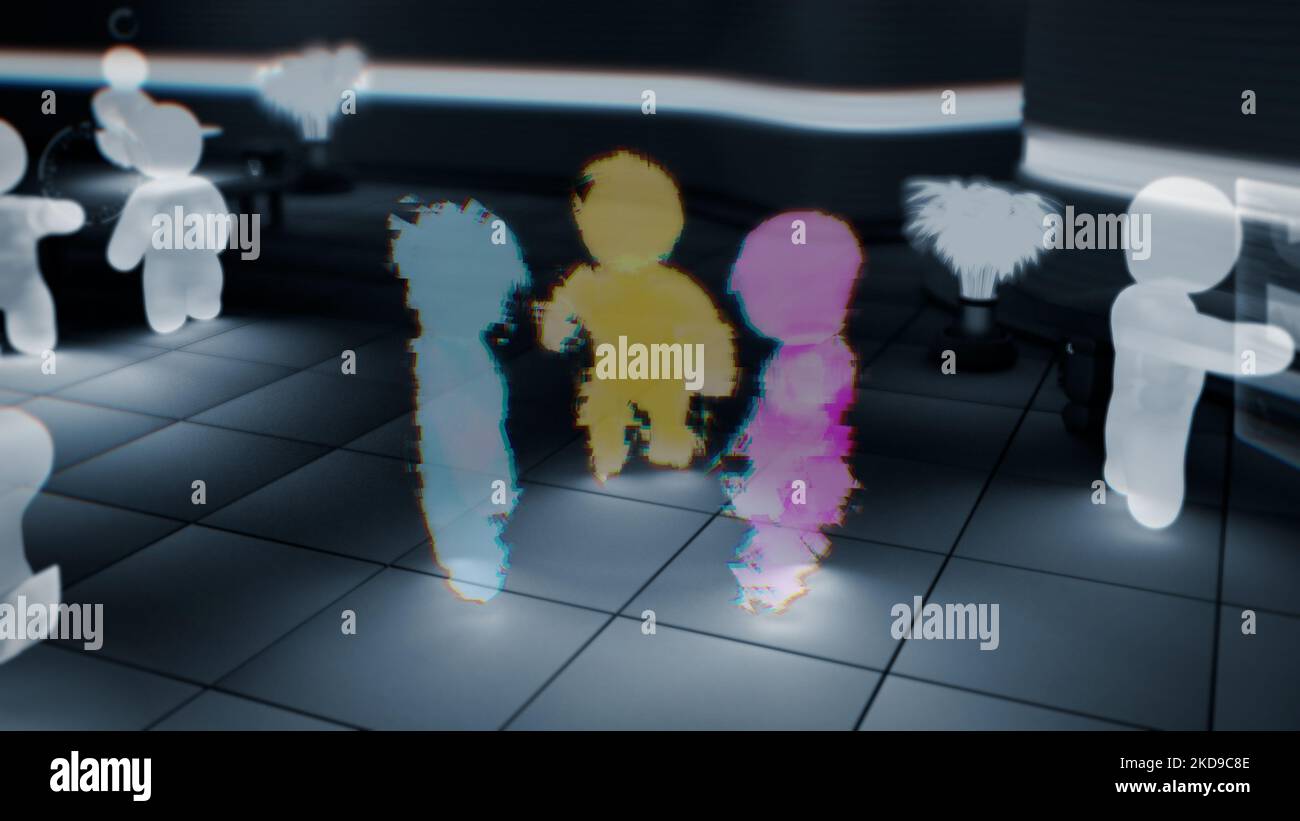 vr avatars have bad connection and look buggy - industrial 3D ...