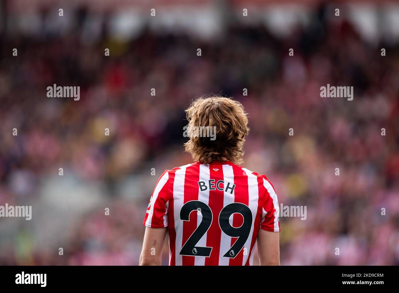 Mads Bech Sorensen of Brentford looks on during the Premier League ...
