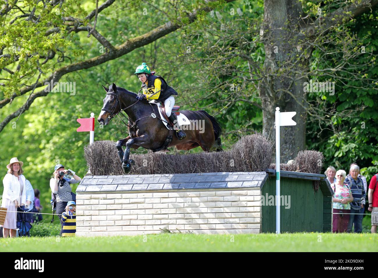 Nicky Hill riding MGH Bingo Boy during the Cross Country Event at ...