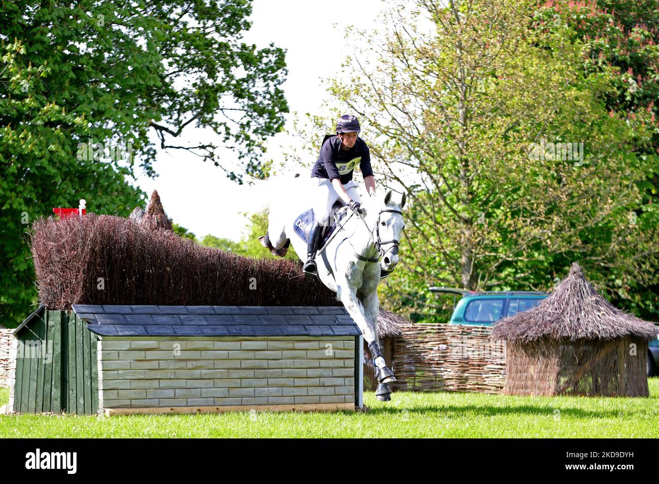Tom Crisp riding Liberty & Glory during the Cross Country Event at ...
