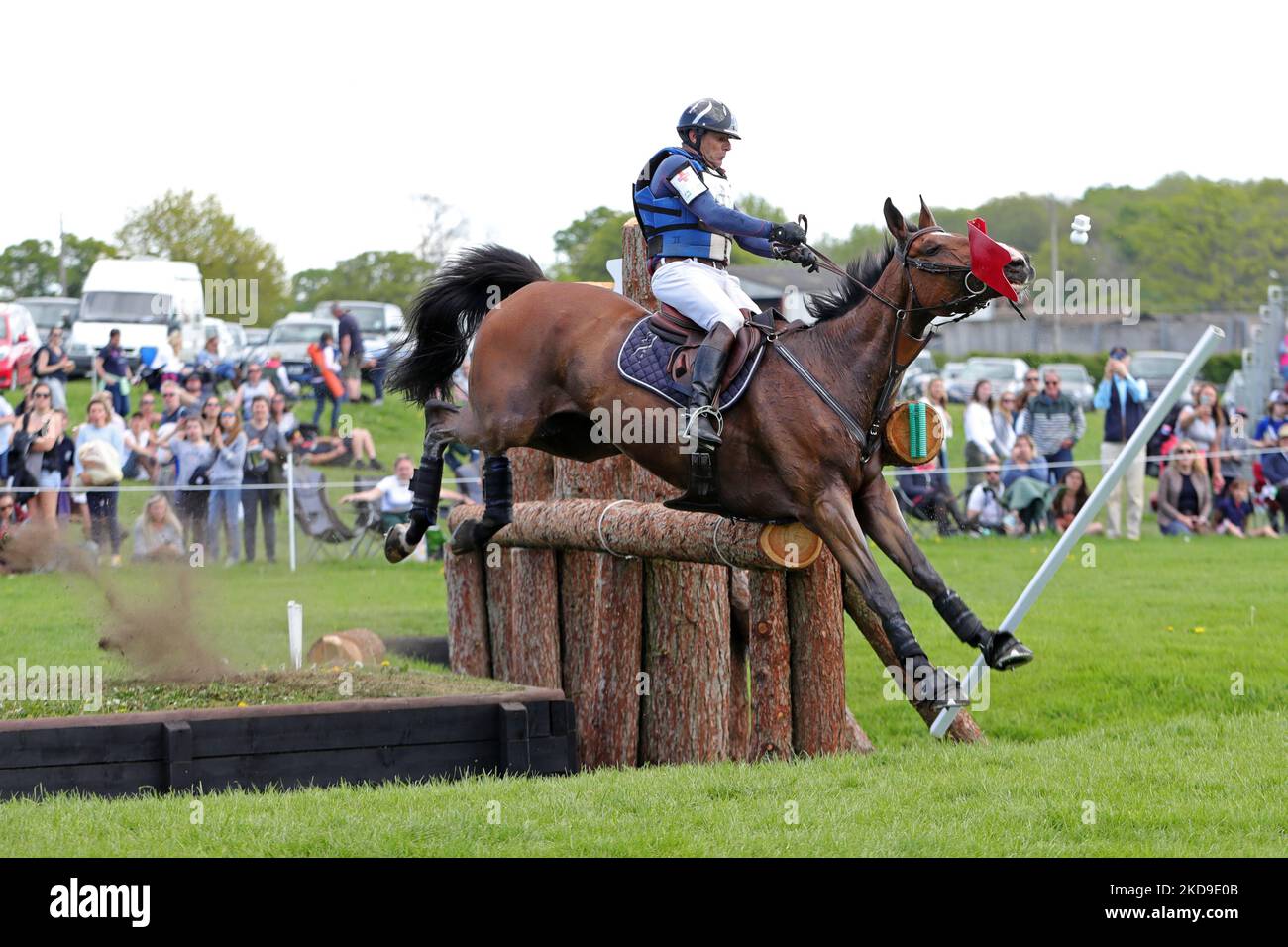 Cedric Lyard riding Unum deOr during the Cross Country Event at ...