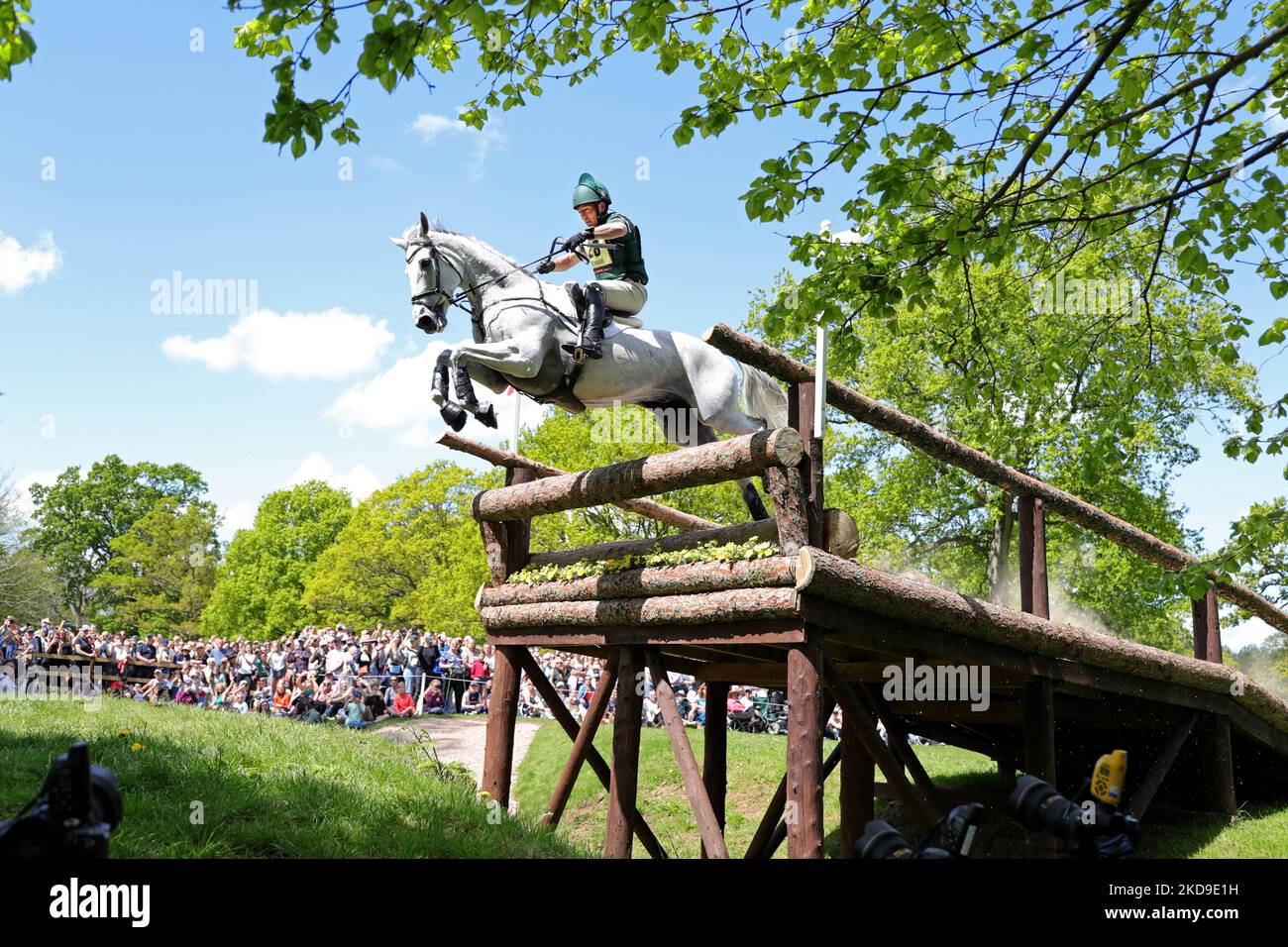 Austin OConnor riding Colorado Blue during the Cross Country Event at ...