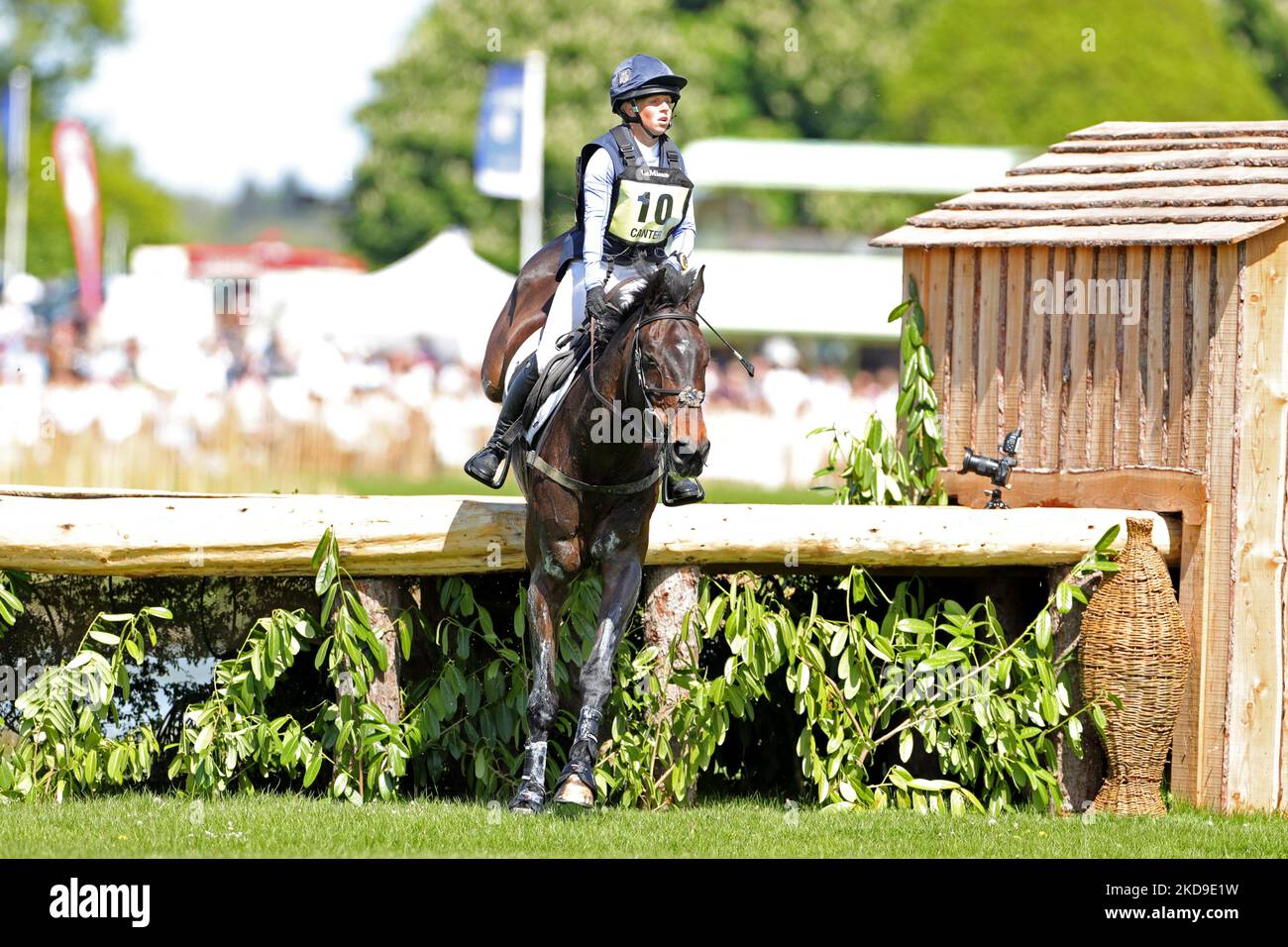 Rosalind Canter riding Allstar B during the Cross Country Event at ...