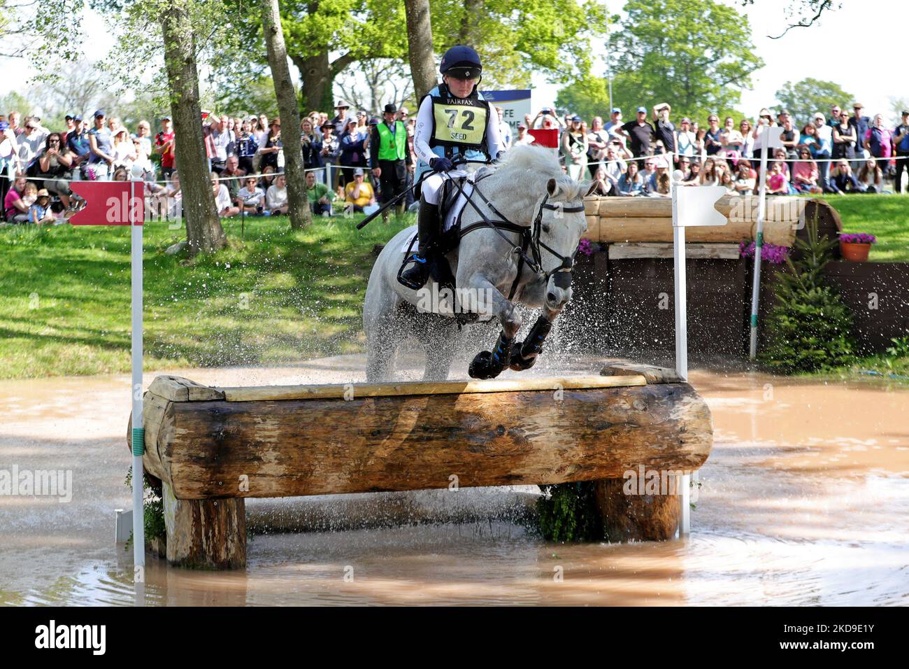 Libby Seed riding Heartbreaker Star Quality during the Cross Country ...