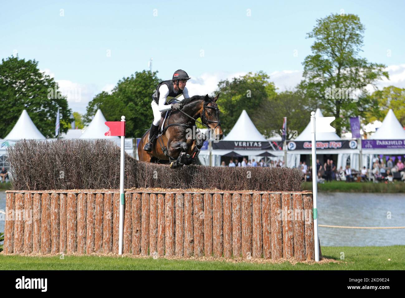 Tom McEwen riding Toledo de Kerser during the Cross Country Event at ...