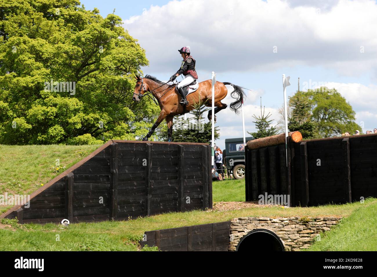 Sarah Bullimore riding Reve du Rouet during the Cross Country Event at ...