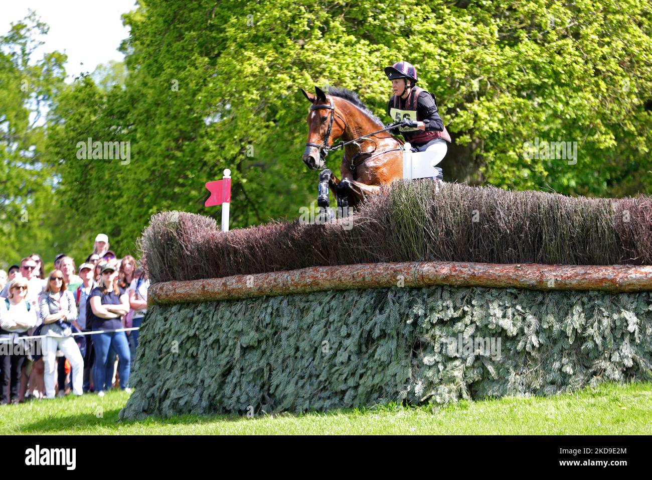 Sarah Bullimore riding Reve du Rouet during the Cross Country Event at ...