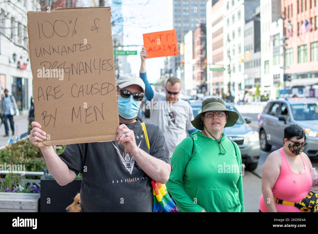 Several hundred activists held a reproductive rights rally and march on ...