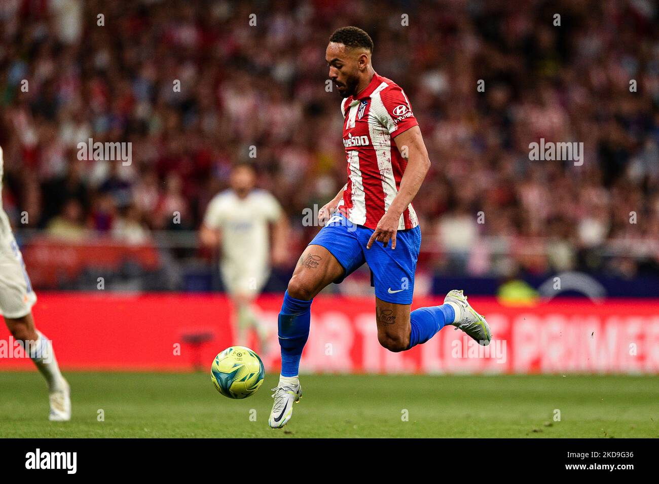 Matheus Cunha during La Liga match between Atletico de Madrid and Real ...