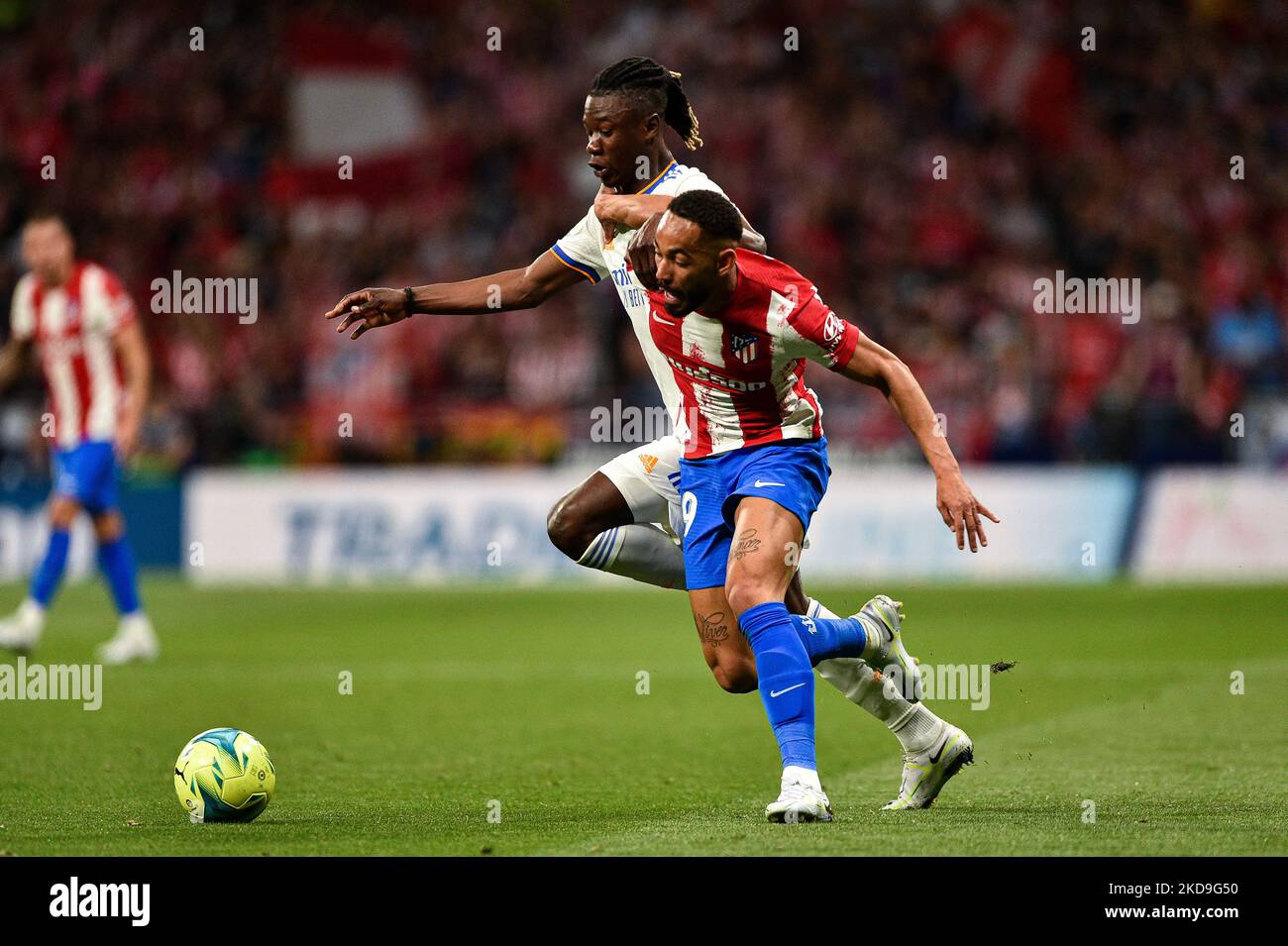 Matheus Cunha and Eduardo Camavinga during La Liga match between ...