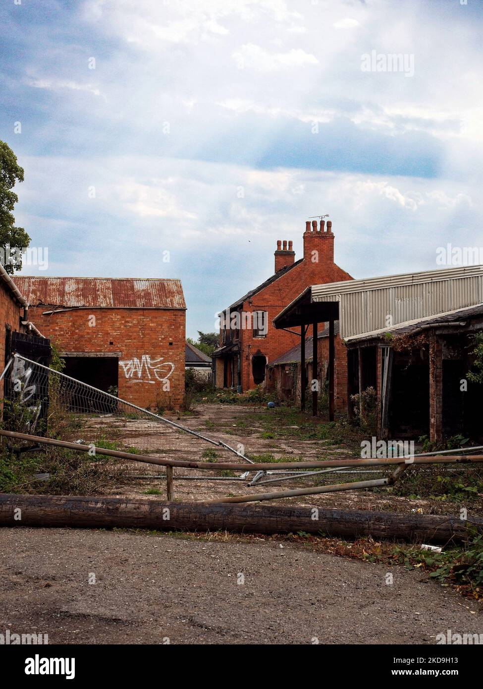 A photo of a derelict house Stock Photo - Alamy