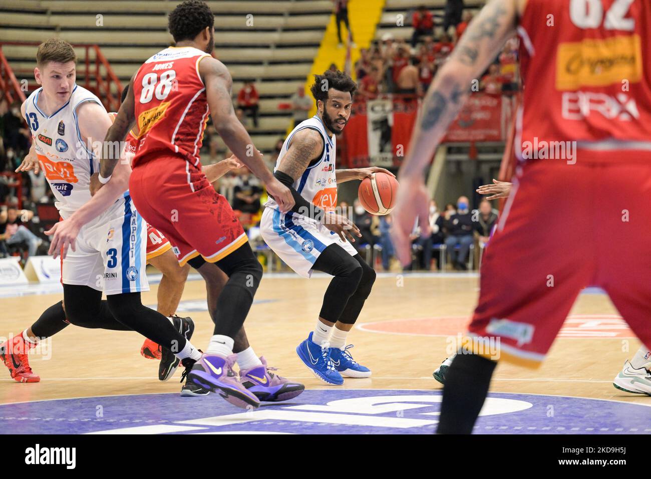 Jason Rich (25) Ge.Vi. Napoli Basket during the series A1 of italian ...