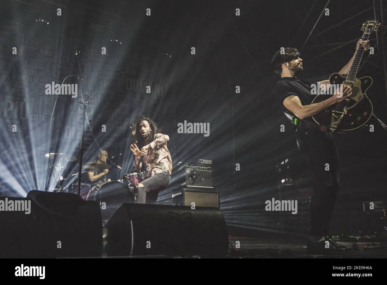 The Italian band Fast Animals and Slow Kids (FASK) perform at Atlantico ...