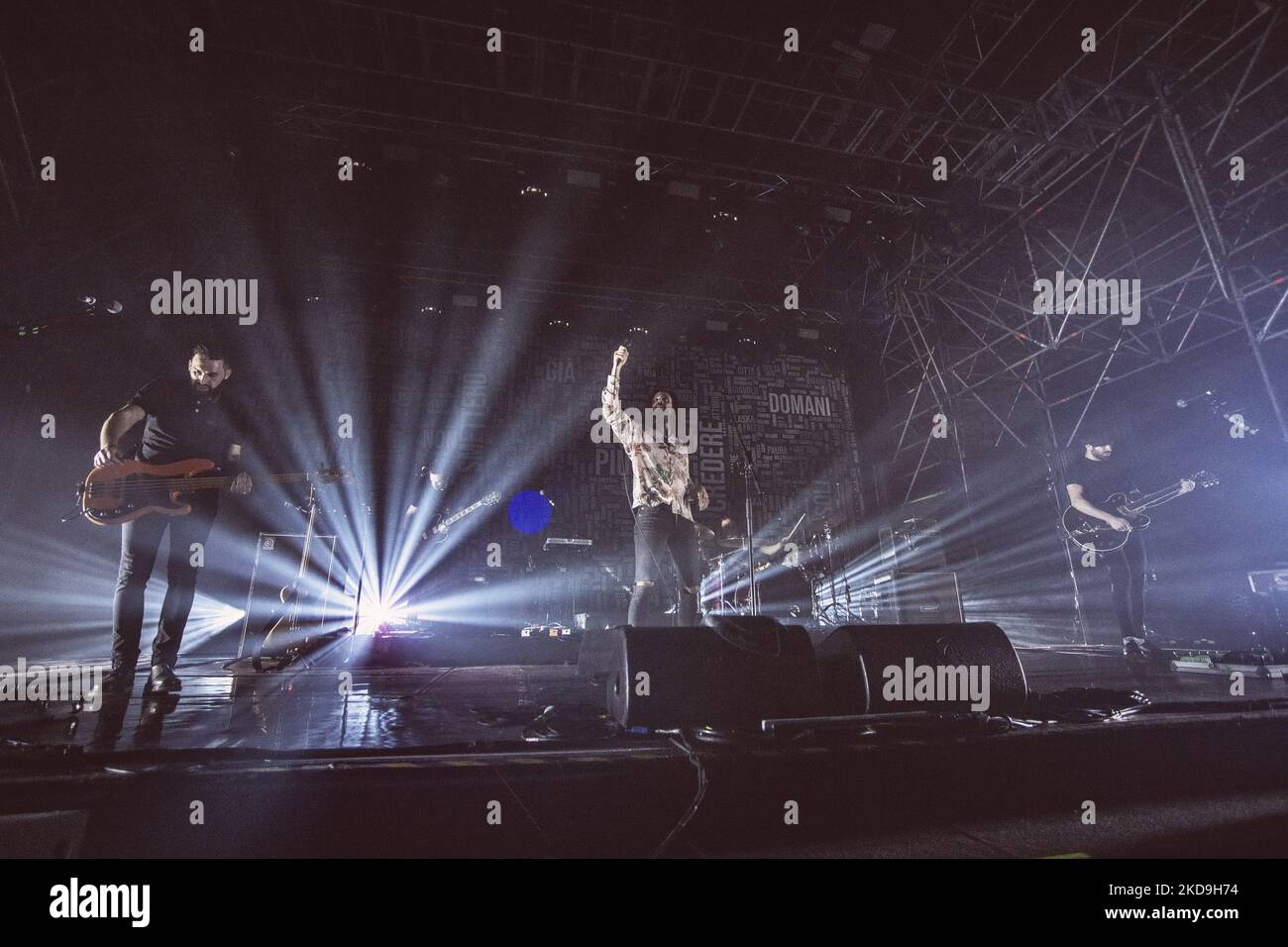 The Italian band Fast Animals and Slow Kids (FASK) perform at Atlantico ...