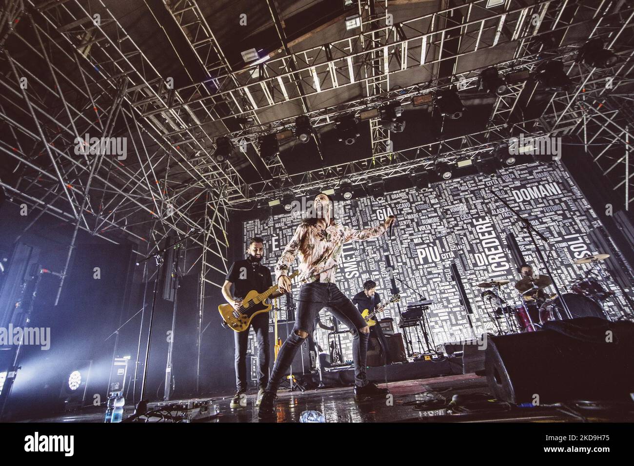 The Italian band Fast Animals and Slow Kids (FASK) perform at Atlantico ...
