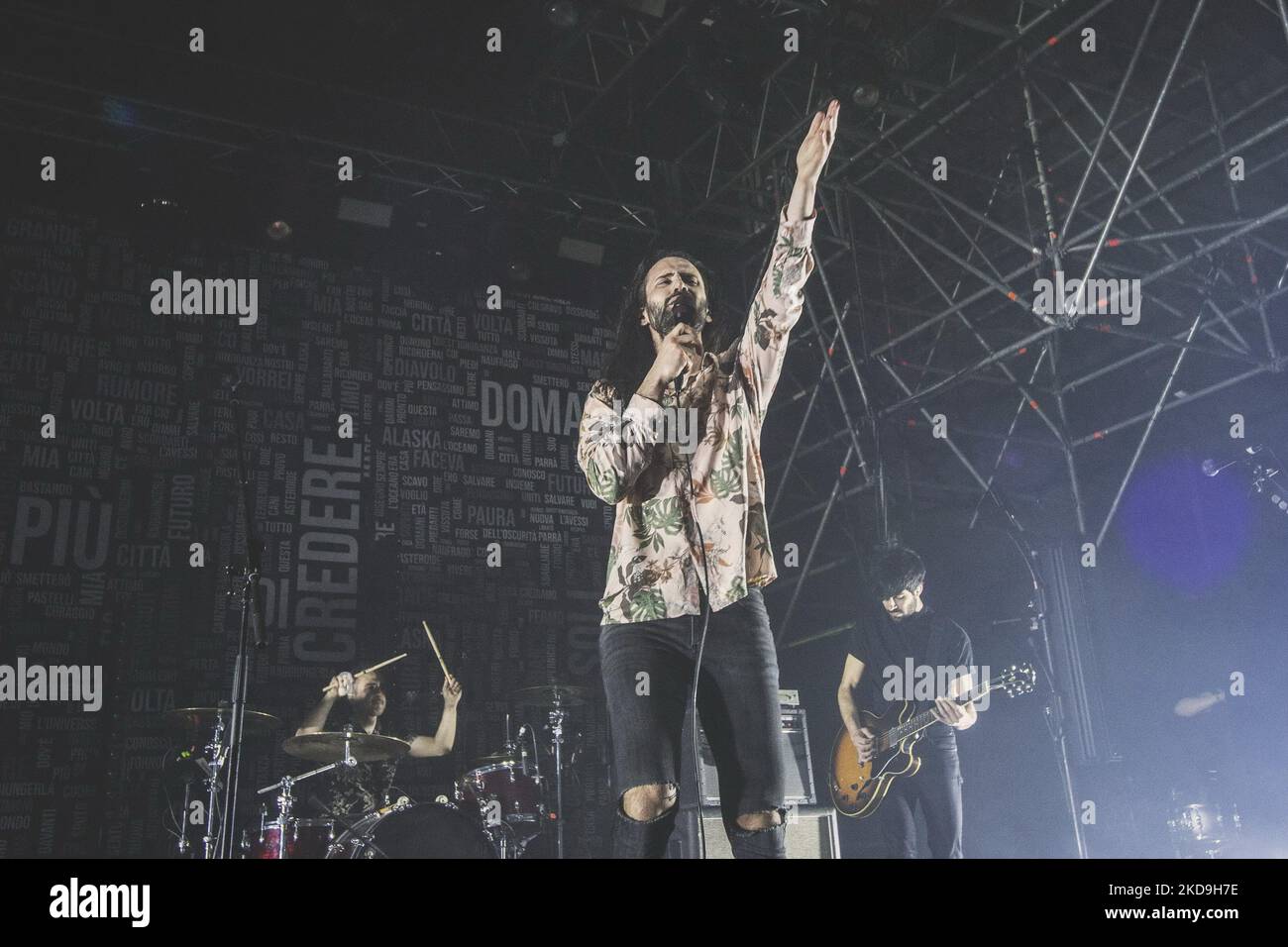 The Italian band Fast Animals and Slow Kids (FASK) perform at Atlantico ...