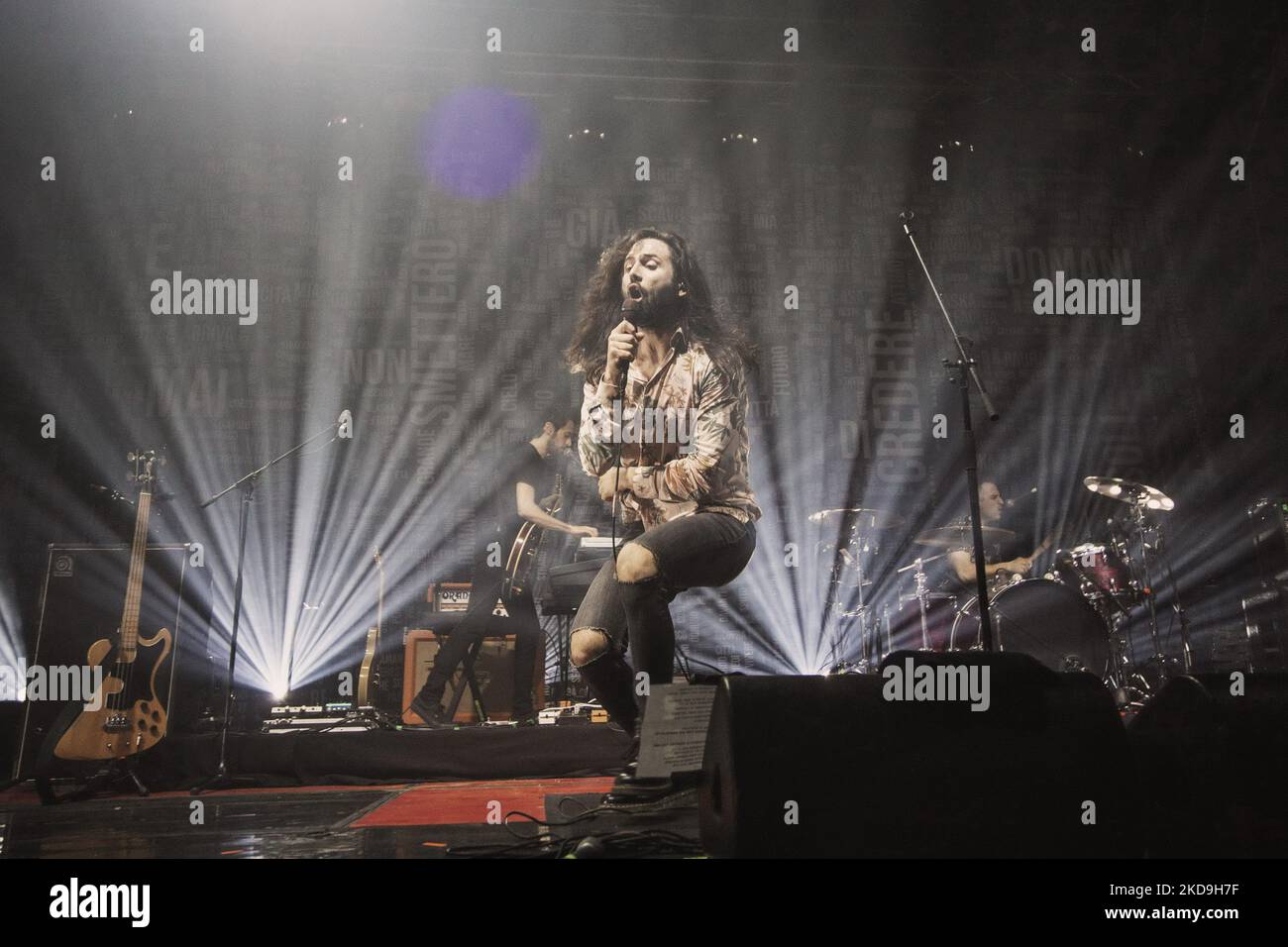 The Italian band Fast Animals and Slow Kids (FASK) perform at Atlantico ...