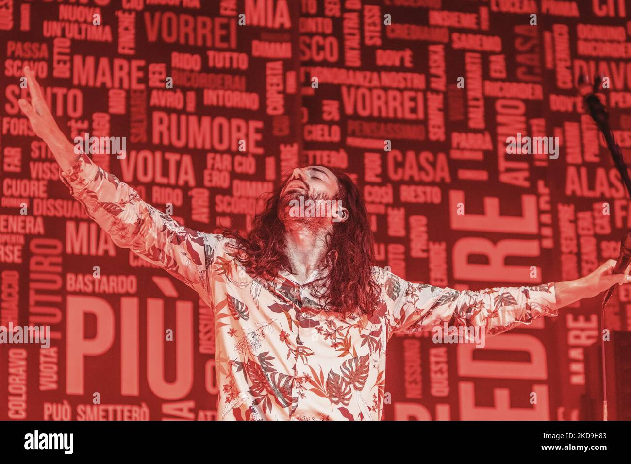 The Italian band Fast Animals and Slow Kids (FASK) perform at Atlantico ...