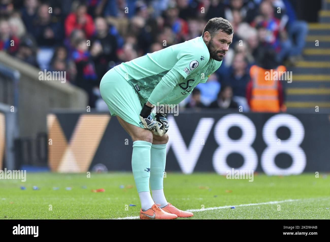 Ben Foster of Watford looks on during the Premier League match between ...