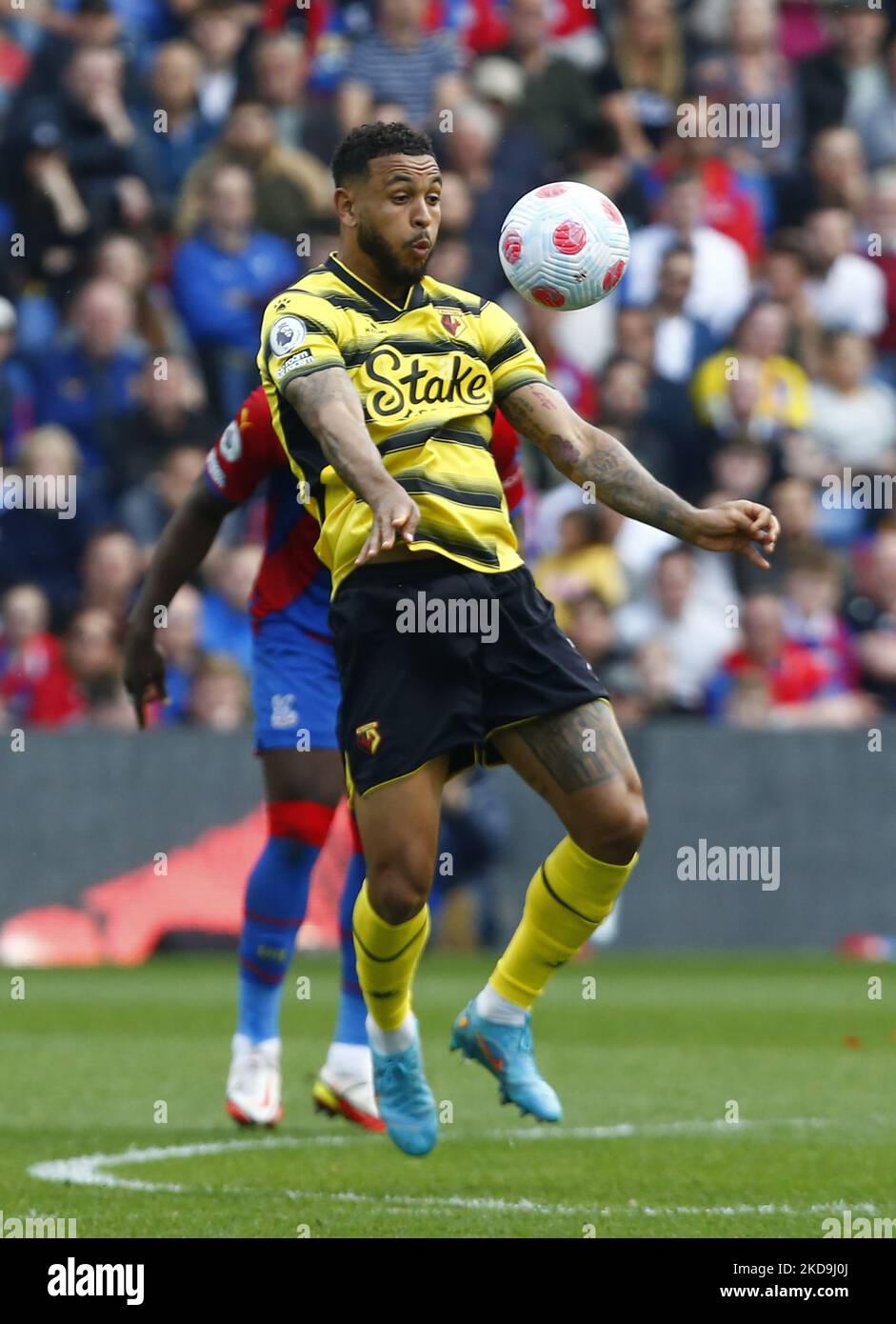 Joshua King of Watford during Premier League between Crystal Palace and ...