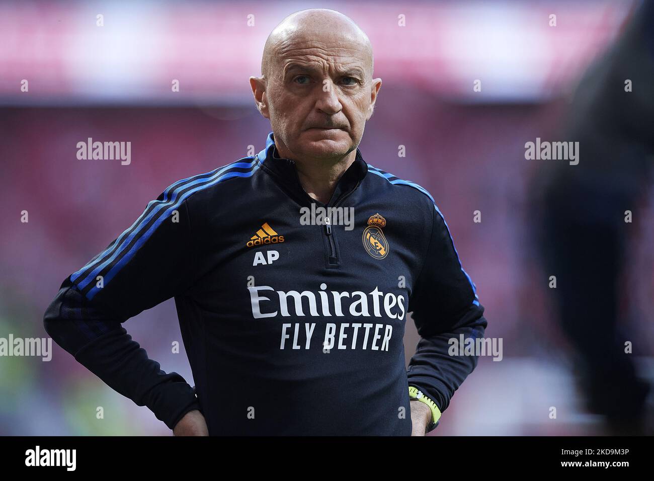 Antonio Pintus of Real Madrid during the warm-up before the La Liga ...