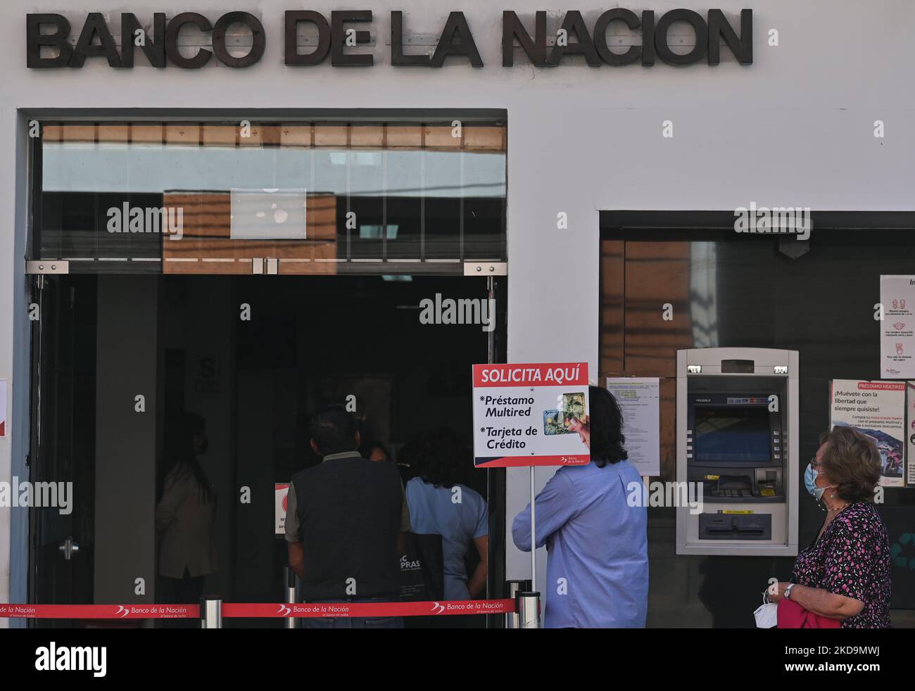 The Bank of the Nation (Banco de la Nación) branch in Arequipa. On ...